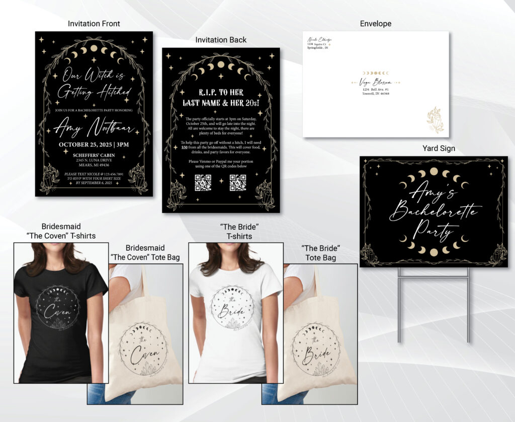 Special Event Collateral - Nicole Eldridge Design